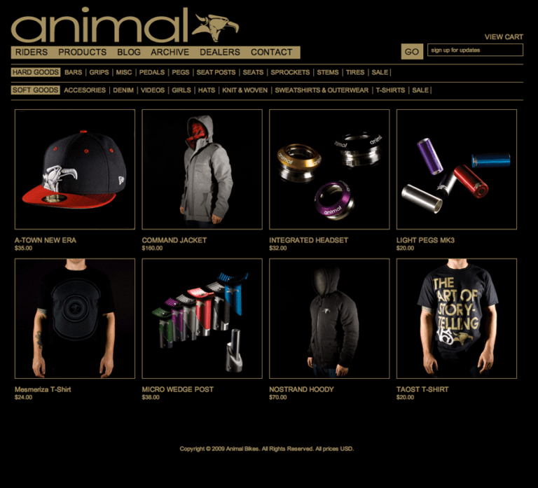 Animal Bikes | Dataharvest Inc.